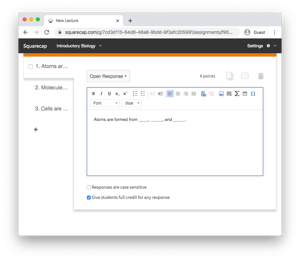 Introducing Randomized Answer Choices and Open Questions | Squarecap